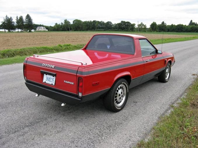 The 1982-84 Dodge Rampage and Plymouth Scamp: A Collector's Buying Guide